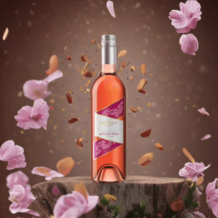 MONSOON VALLY BLENDED Rose | Thai Winery House&Tour