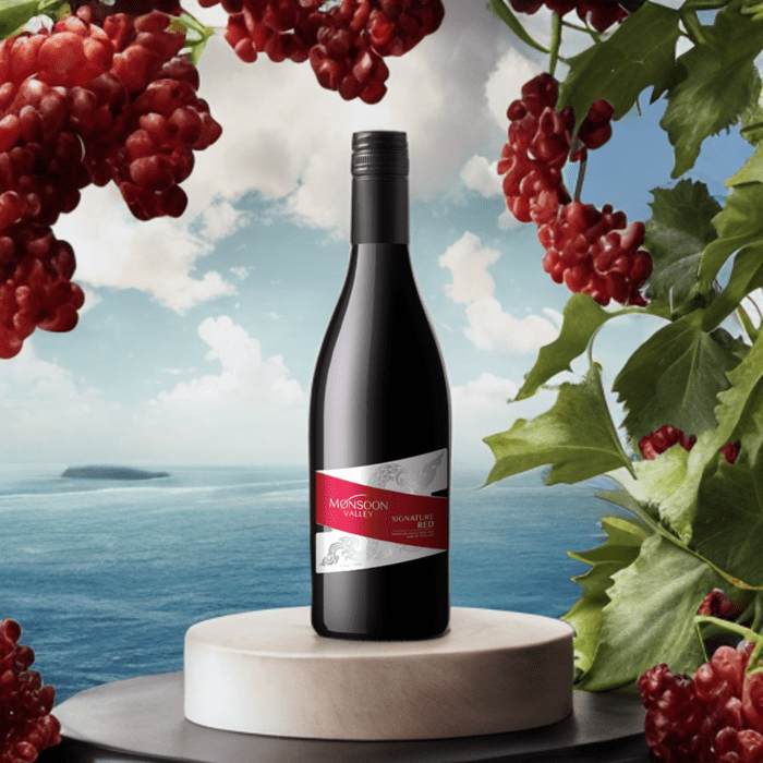 MONSOON VALLEY Signature Red Dornfelder,Rondo & Syrah 2018 750ml ...