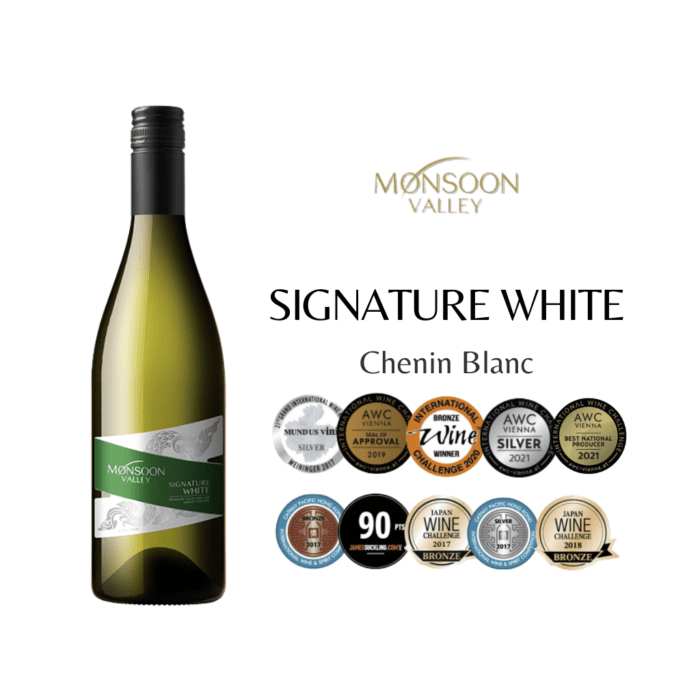 MONSOON VALLEY Signature White Chenin Blanc 2021 750ml | Thai Winery ...