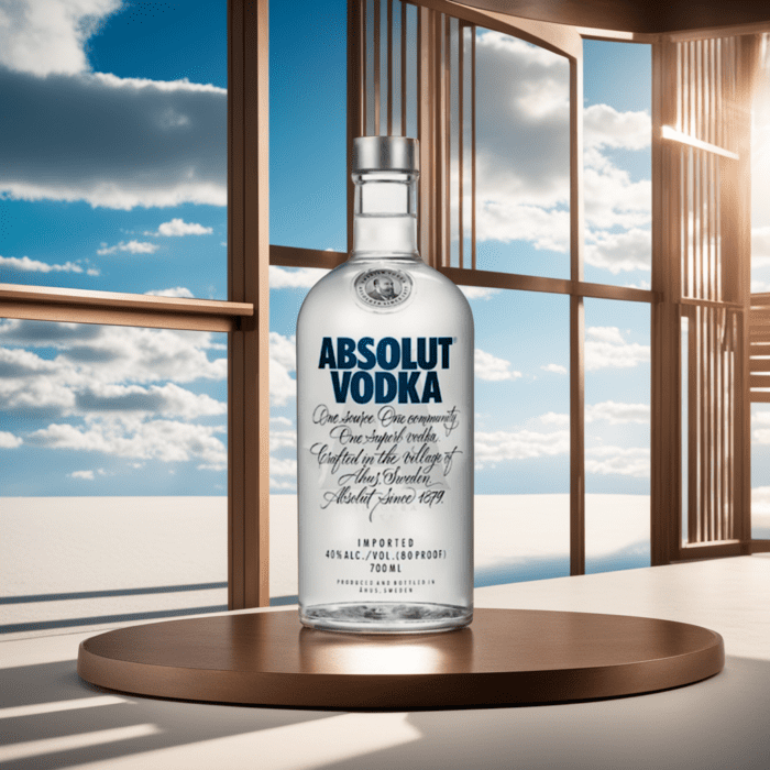 ABSOLUT VODKA BLUE 70 Cl. | Thai Winery House&Tour